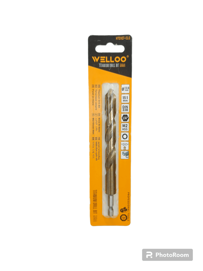 מקדח ברזל 13 מ''מ welloo - סאלרי כלי עבודה